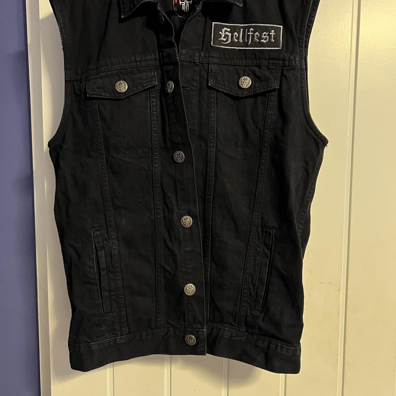 Hellfest official merchandise gillet/battle vest... - Depop