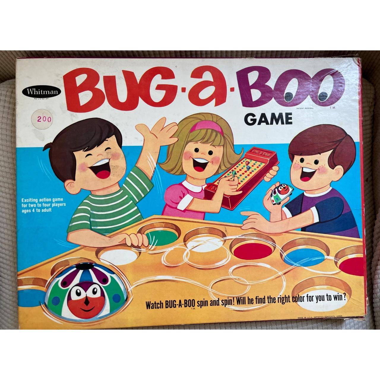 This vintage board game is Bug A Boo from 1968 by... - Depop