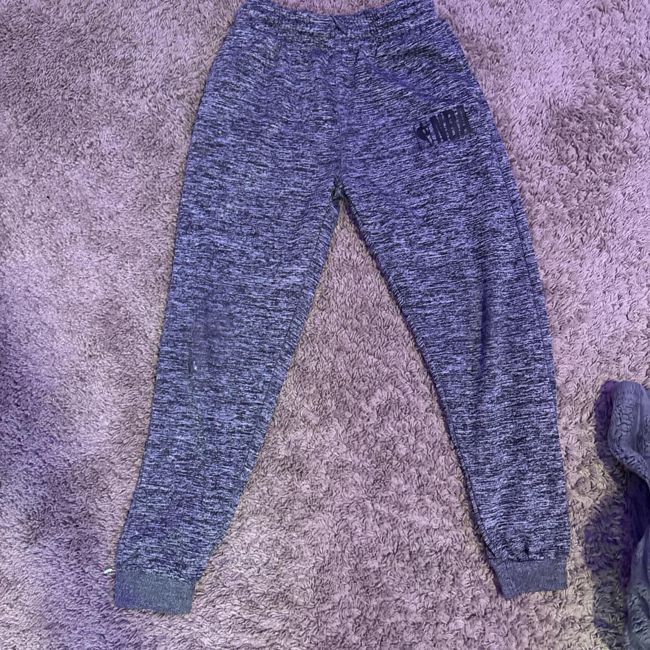 Black and gray NBA Nike joggers | Depop