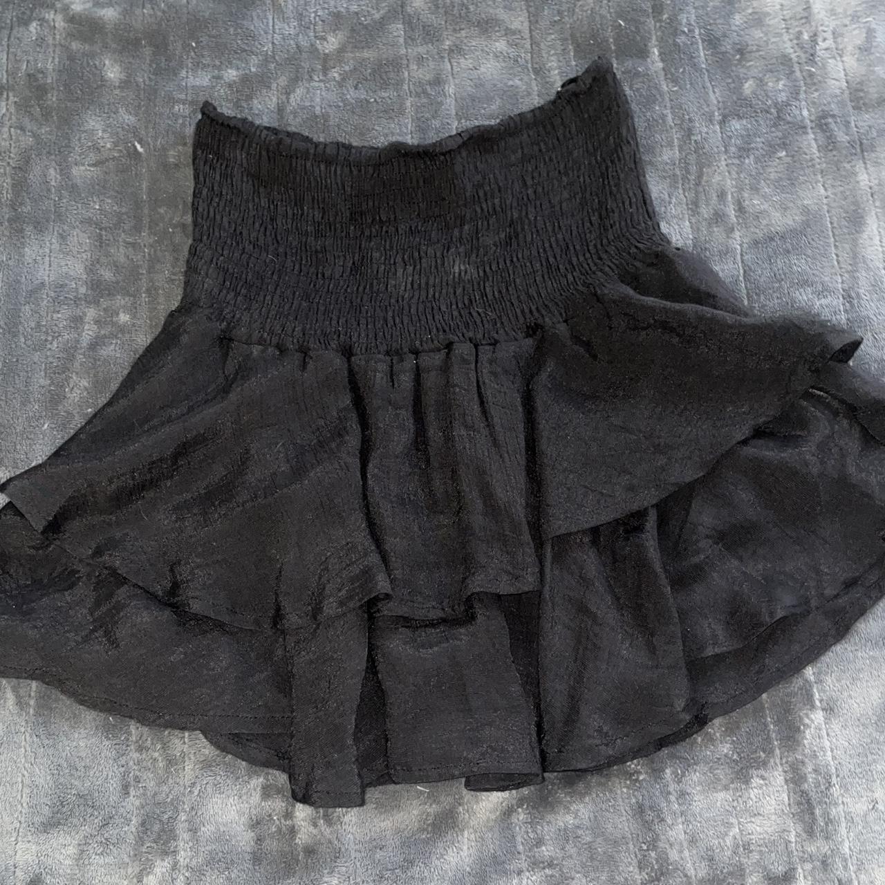 top of skirt is stretchy, the bottom has no... | Depop