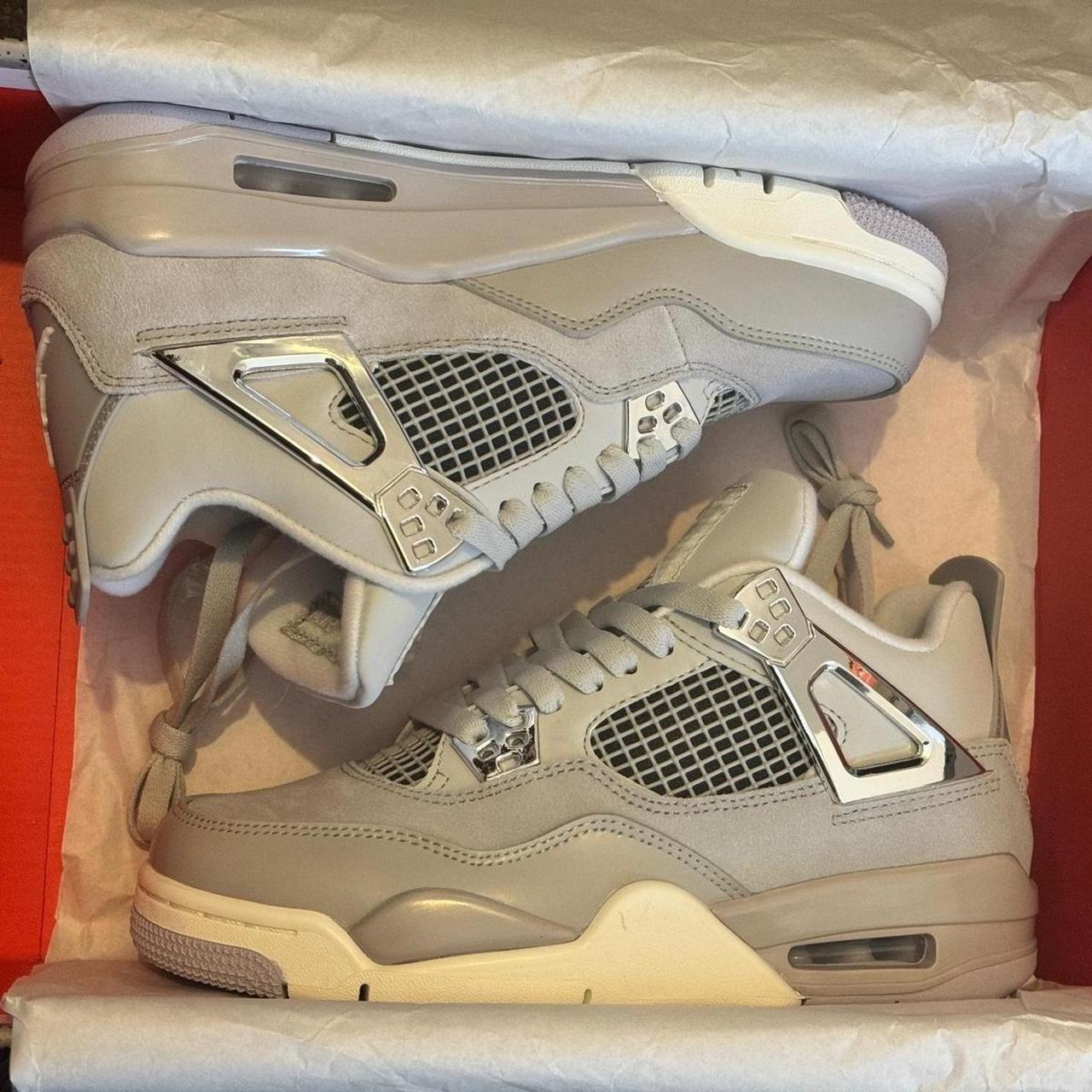 Name is Air Jordan 4 ‘Frozen Moments’. - Depop