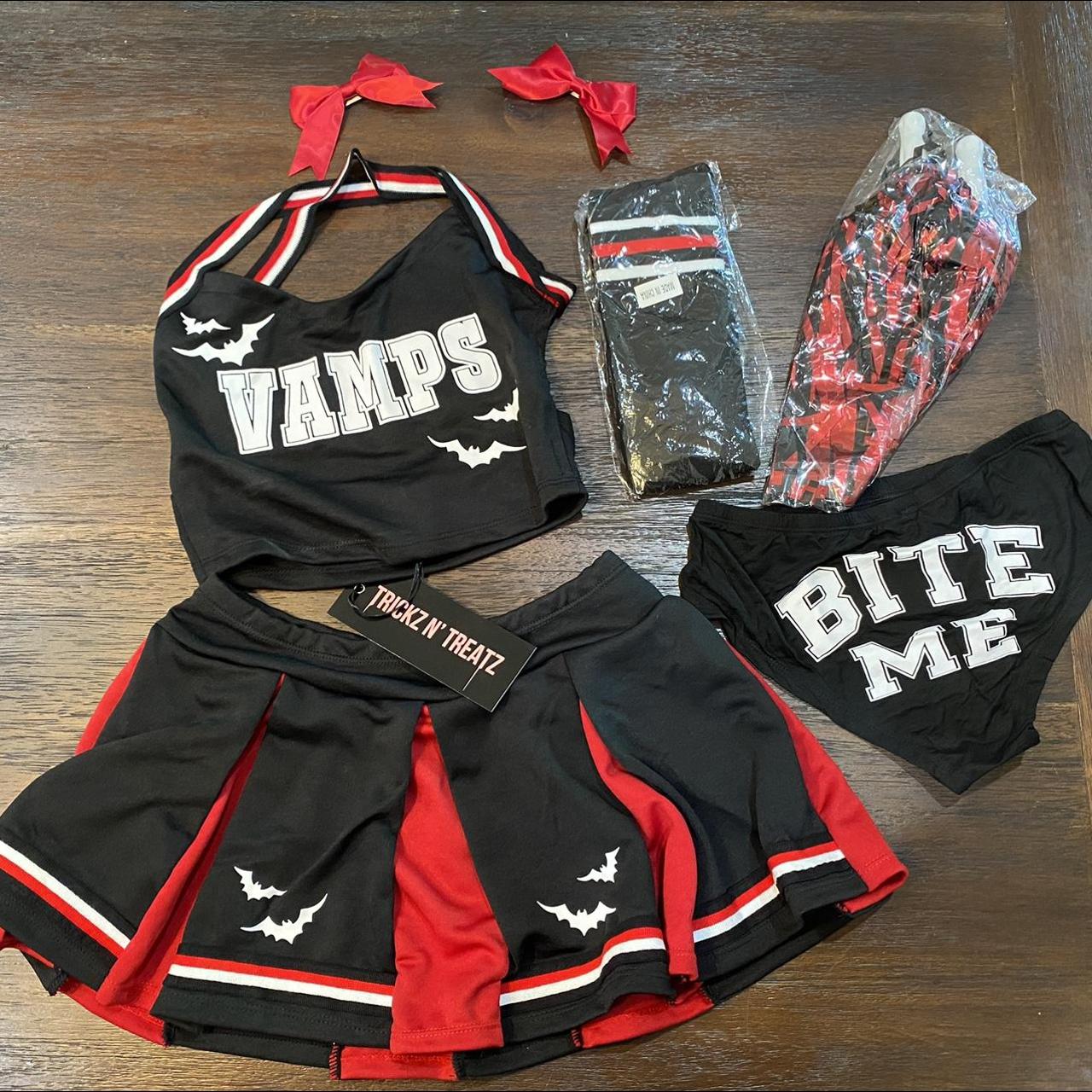 Trickz n treats vampire cheerleader costume... - Depop