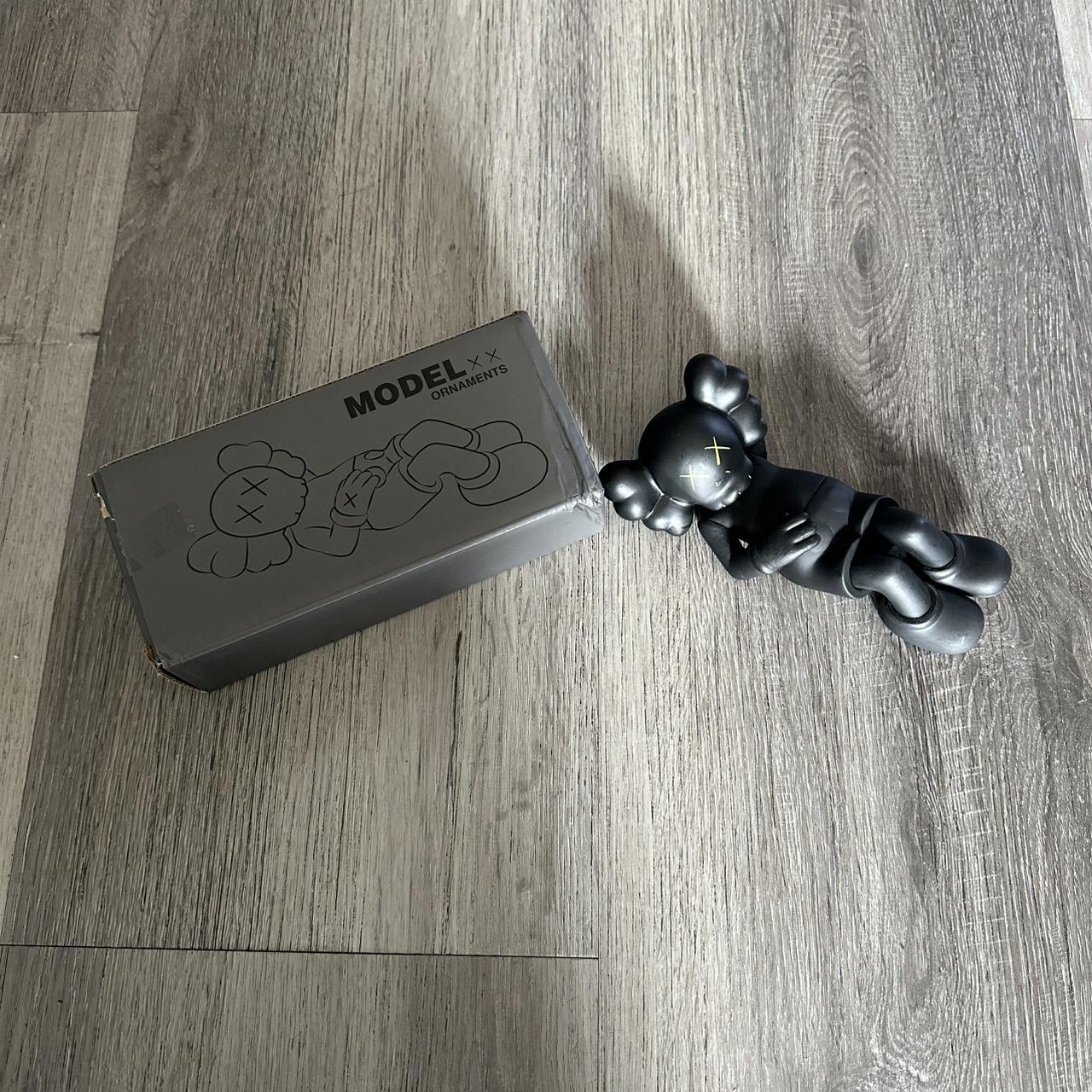 Kaws Figure Ornament Brand New With Box Black... | Depop