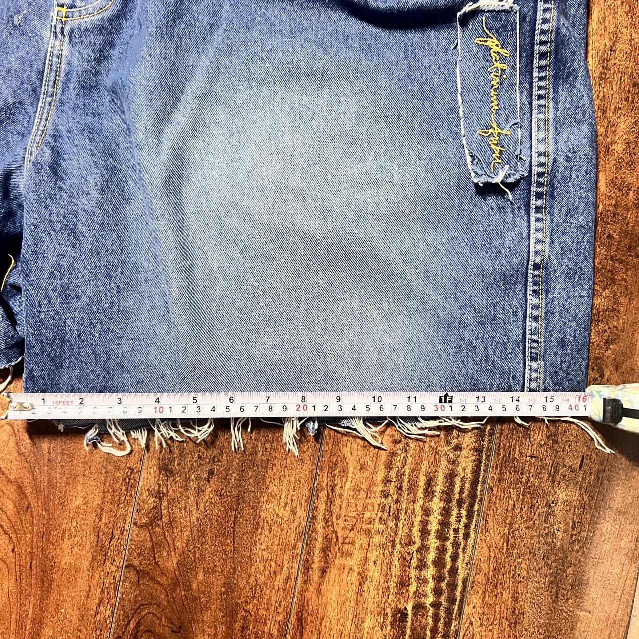 Fubu Jorts Jean Shorts Size 46 Cut Em My Self Depop