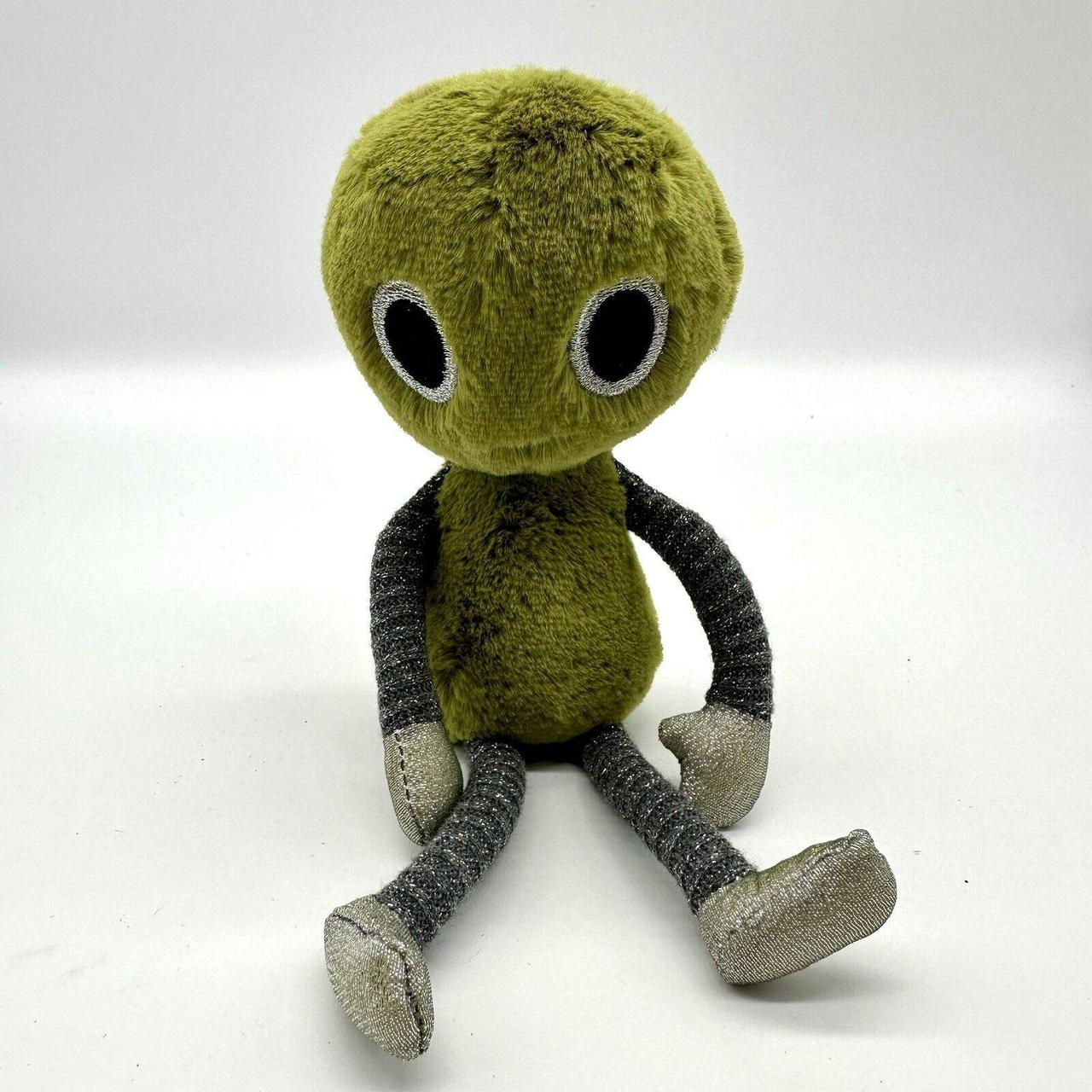 This Jellycat London I Am Small Zalien Green Alien... - Depop