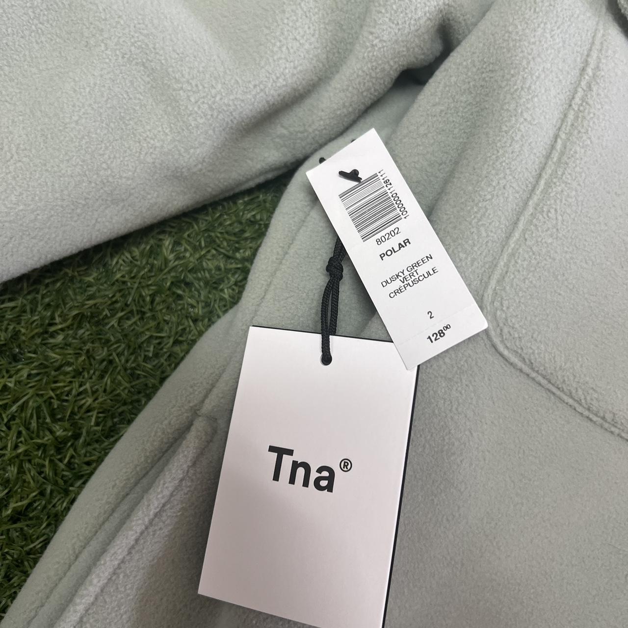 TNA Women's Green Jacket | Depop