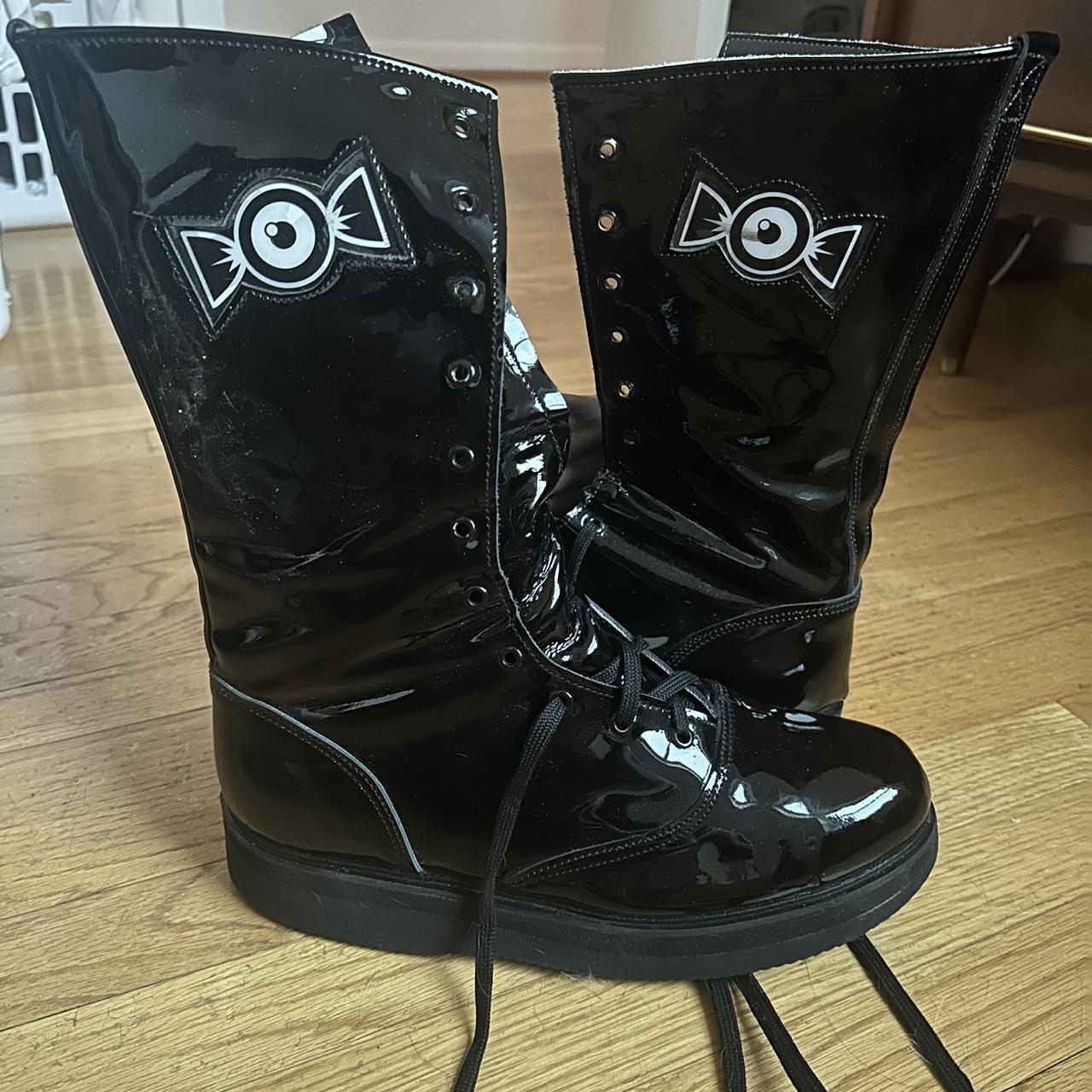 sweet ring worn boots from eye candy elliott | Depop