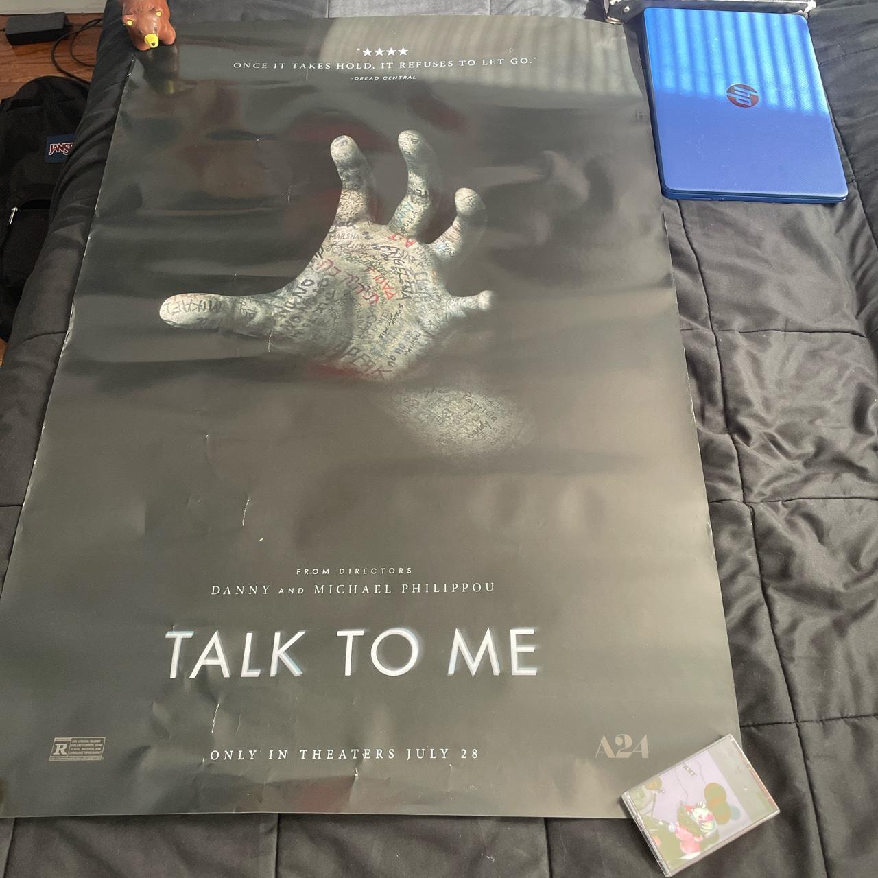 Talk To Me movie poster (Actual movie theatre... - Depop