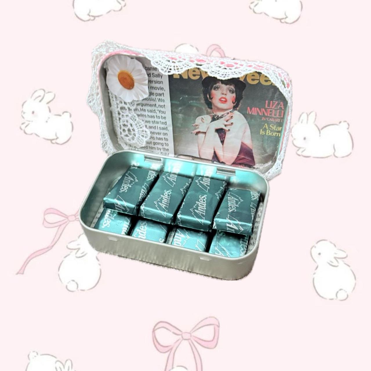 I make custom Pink and white Altoids mints in a cute... | Depop