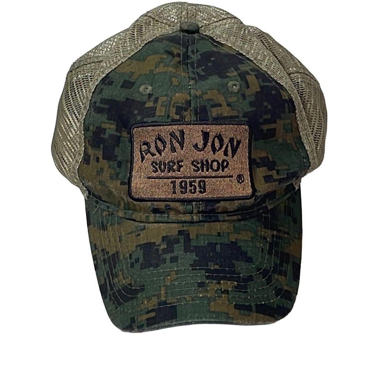 Ron Jon Surf Shop 1959 Camo Trucker Hat Baseball Cap... - Depop