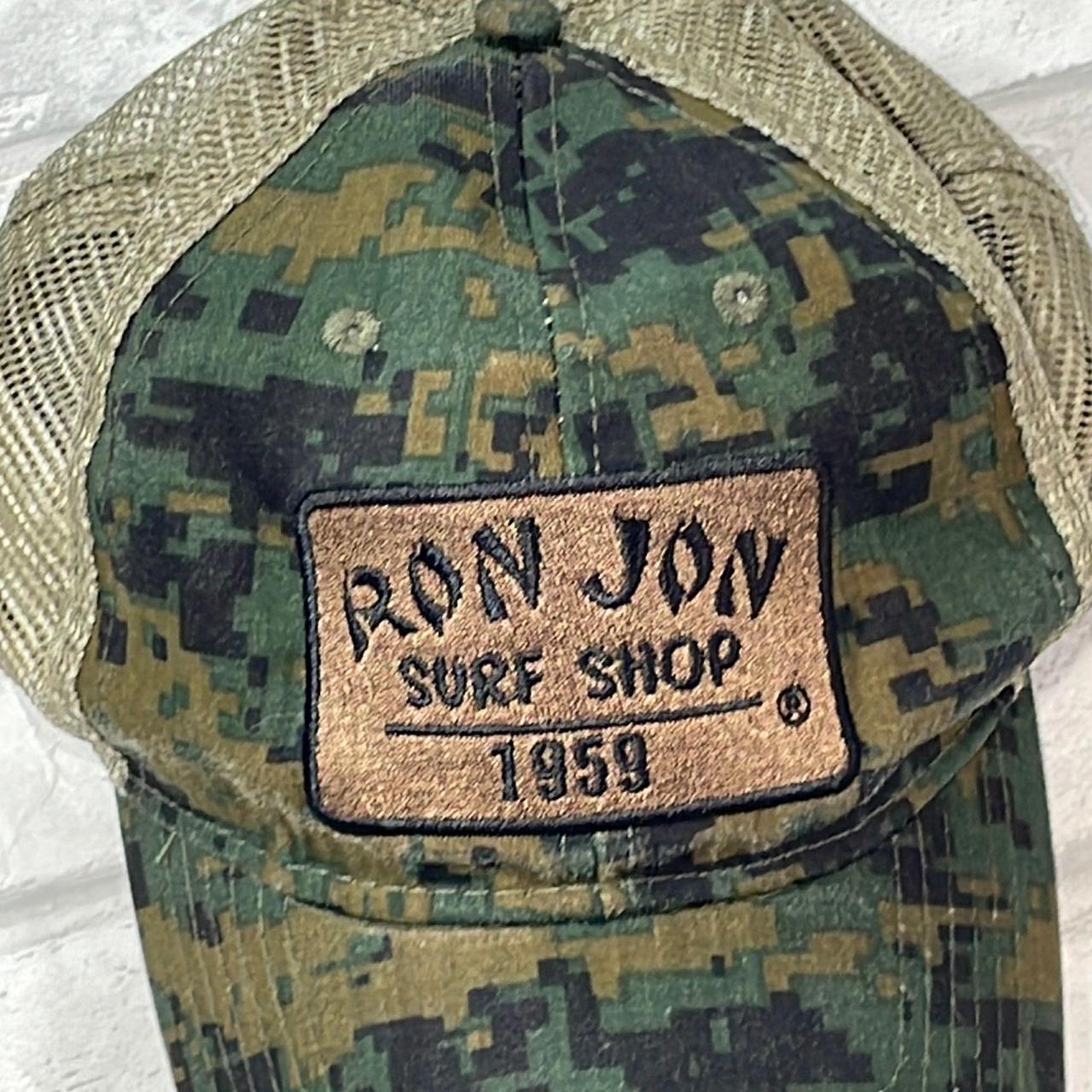 Ron Jon Surf Shop 1959 Camo Trucker Hat Baseball Cap... - Depop