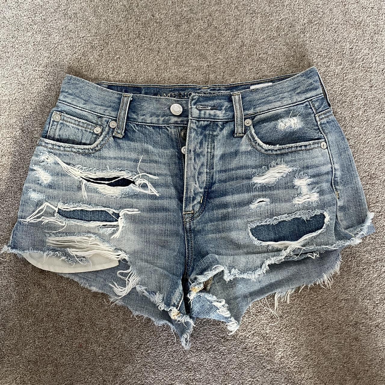 American eagle vintage hi-rise festival distressed... - Depop