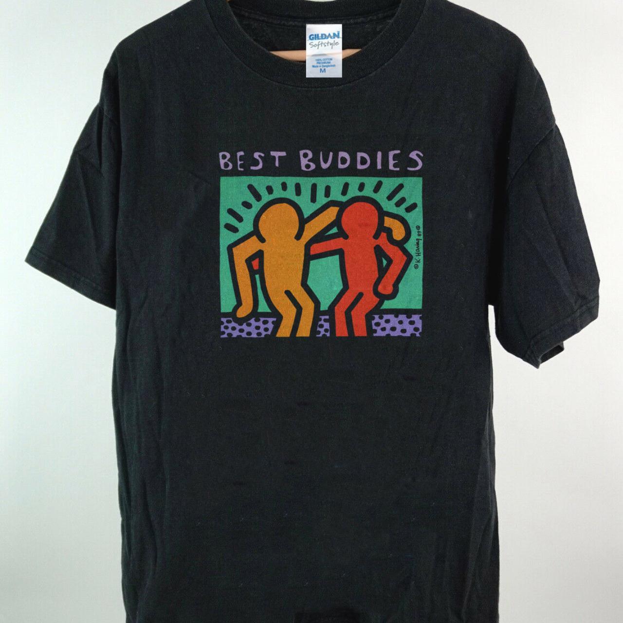 K. Haring T-Shirt Black Size Available Product... | Depop