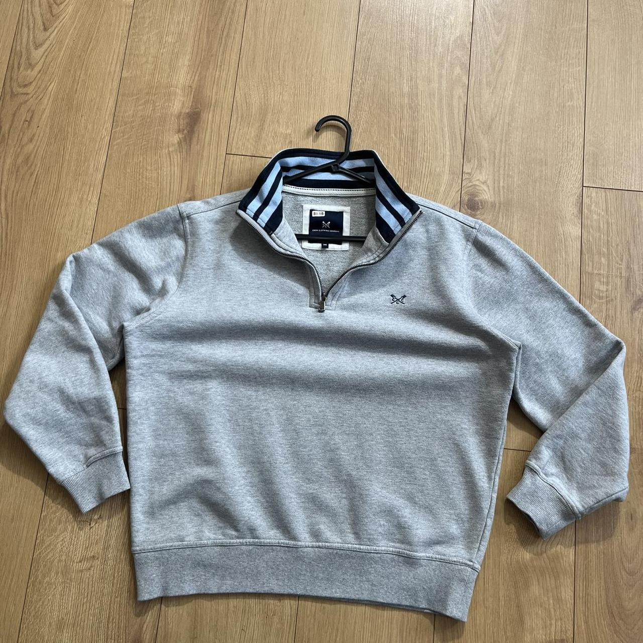 Crew clothing company quarter zip jumper Lovely... | Depop