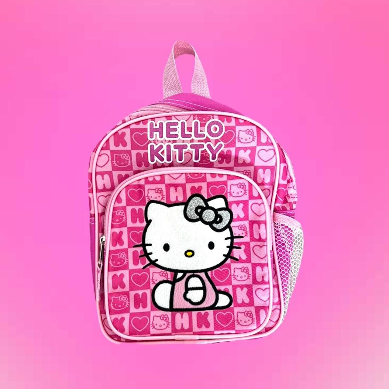Hello kitty mini backpack -no flaws and has been... - Depop