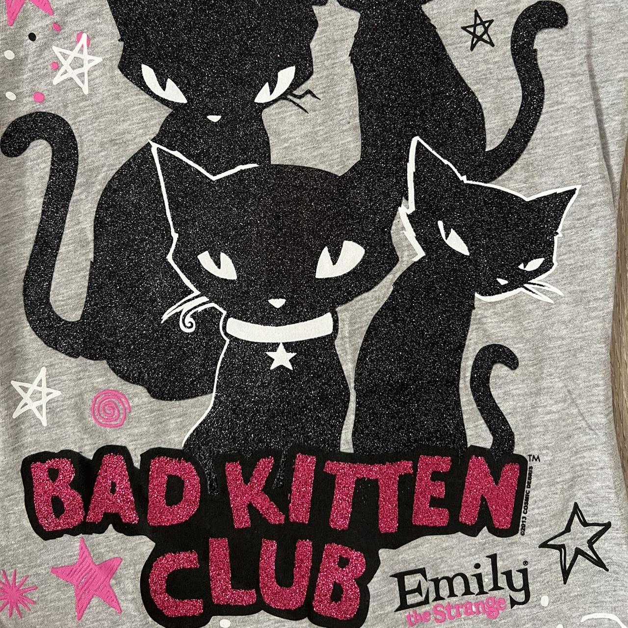 Deadstock emily the strange baby tee with glittery... - Depop