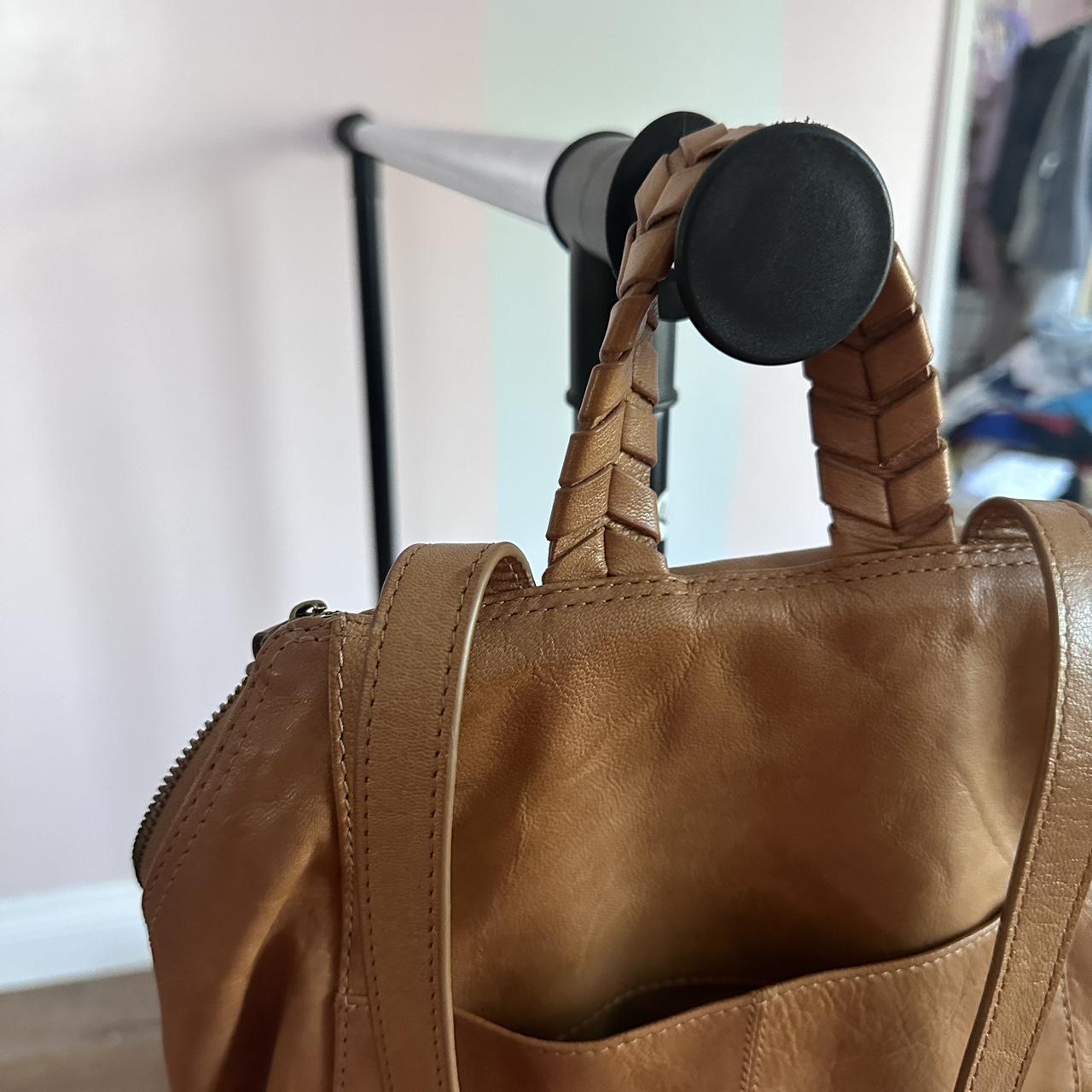 Tommy Bahama super model off duty leather backpack... | Depop