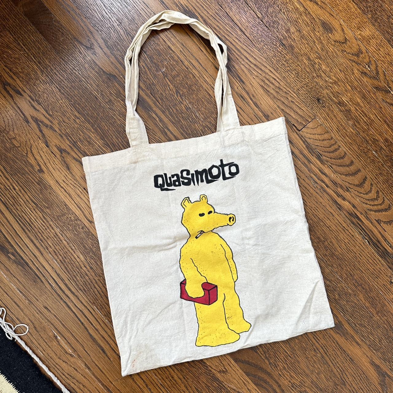 Hand painted Quasimoto tote bag! 14x14 inches - Depop