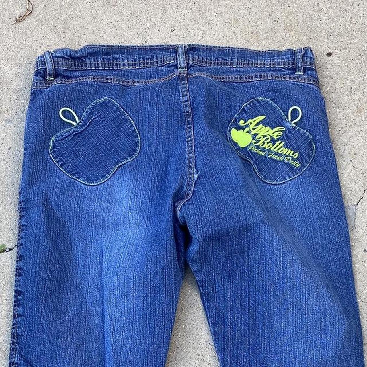 Apple Bottom Jeans 🍏 Super Cute Flaredbootcut Depop