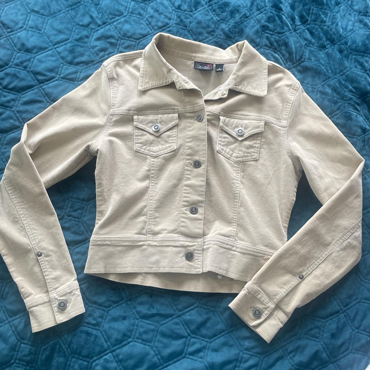 Women's Cream Jacket | Depop