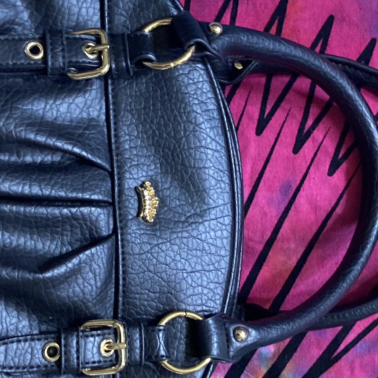 Y2K JUCIY COUTURE BLACK PURSE. Excellent condition... - Depop