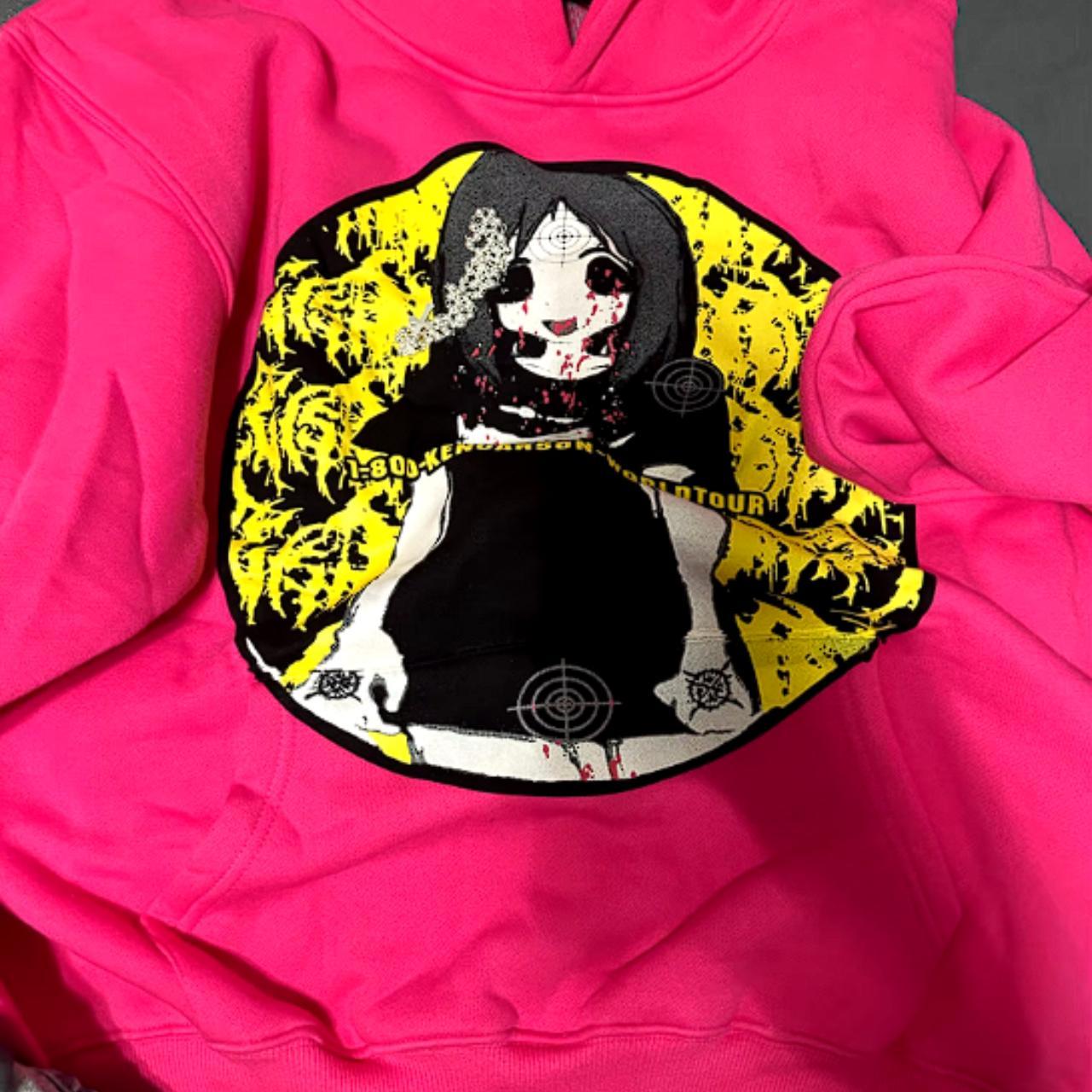 ken carson droland miller merch hella fire will be... - Depop