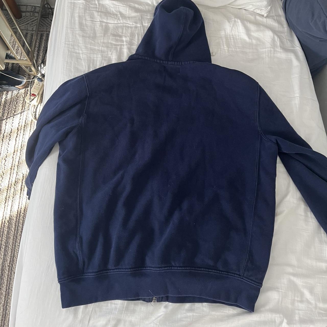 Navy blue Polo jacket 2xl fits hella big Open to... - Depop