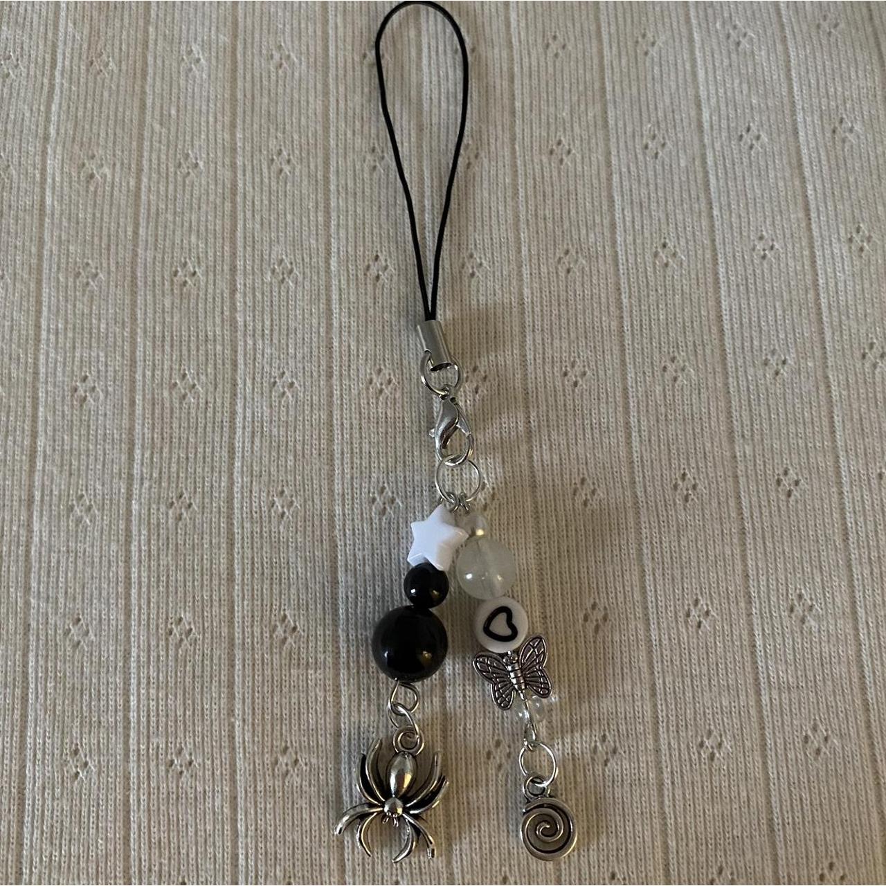 Wednesday inspired phone charm ˚ ༘♡ ⋆｡˚ ☄︎. *.... - Depop