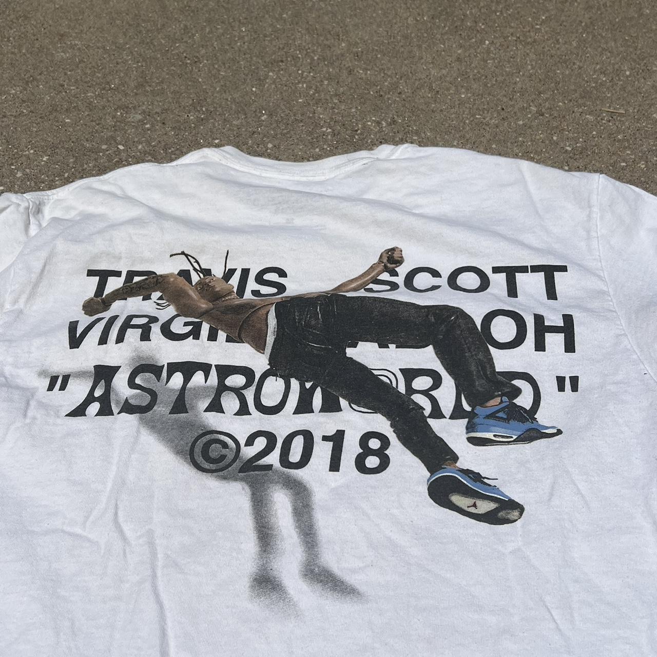 Travis Scott off-white astroworld t- shirt Love... - Depop