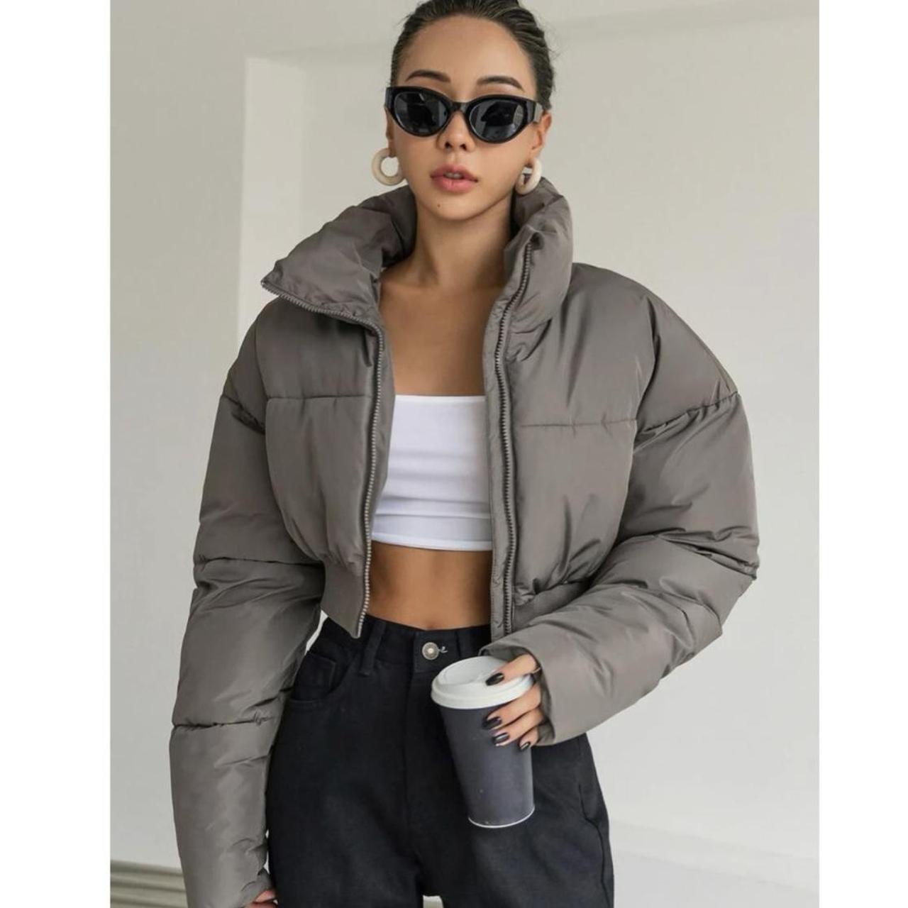 Shien Puffer Jacket -Looks so cute didnt fit... - Depop