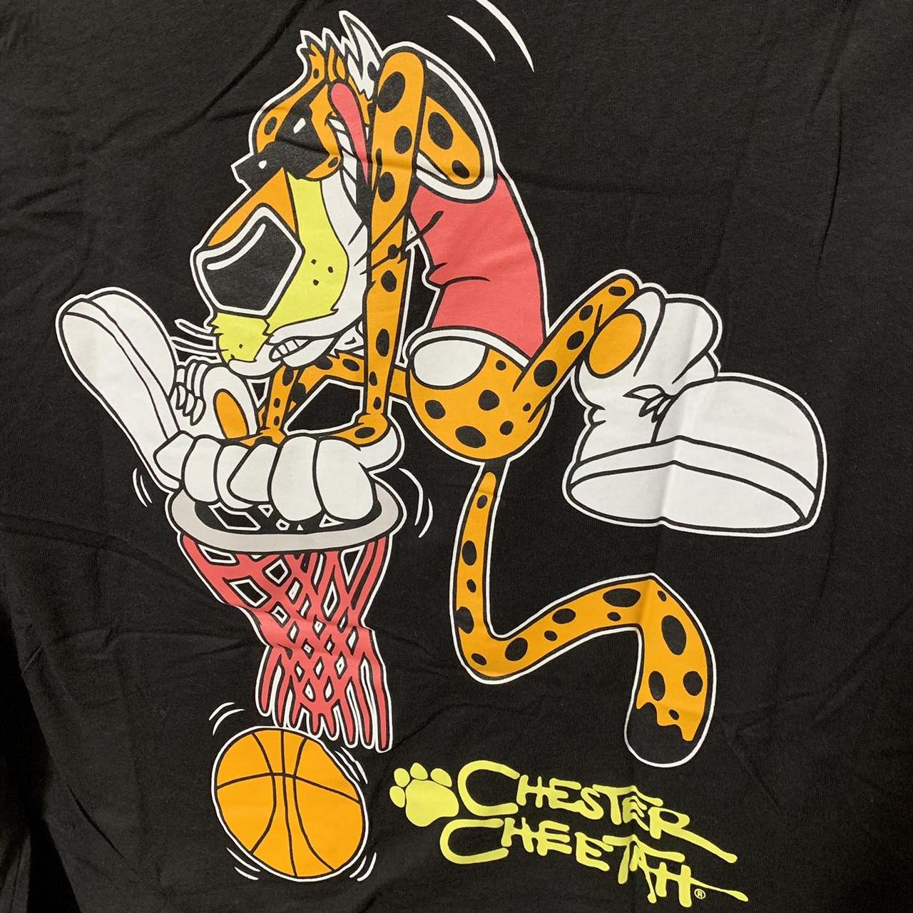 Men's Cheetos Chester Cheetah Slam Dunk Long Sleeve... - Depop
