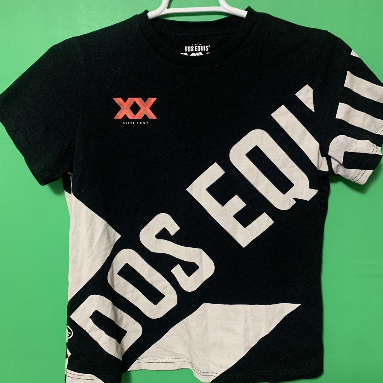 Dos Equis Beer All over print T-Shirt ALL SALES ARE... - Depop