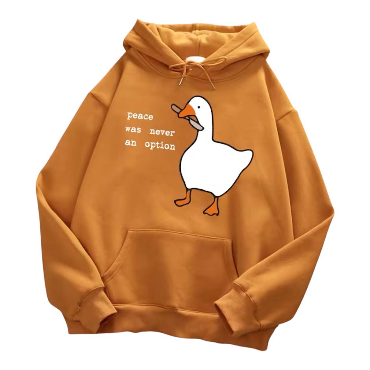 Orange duck Jumper. | Depop