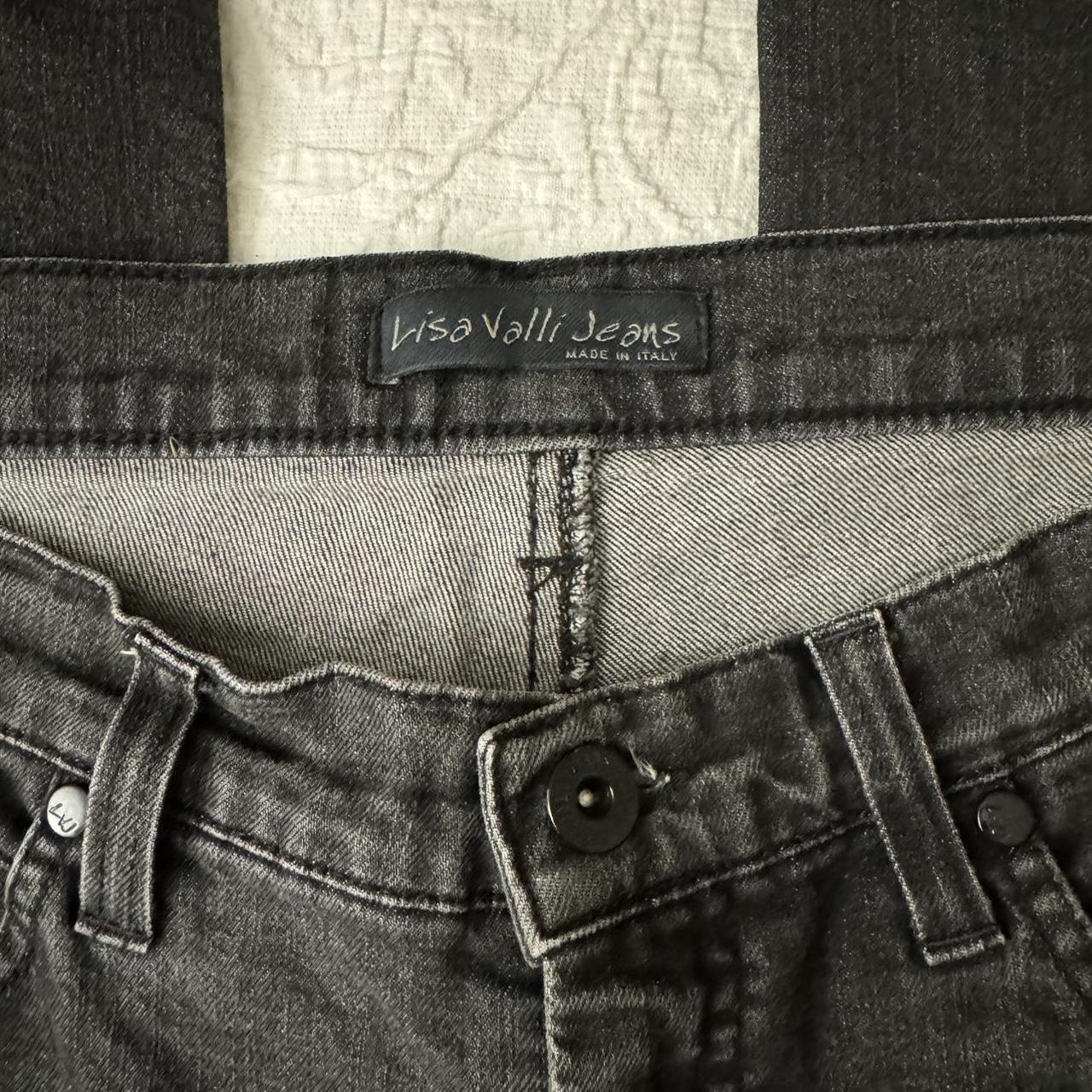 Black straight leg jeans - Italian made -... | Depop