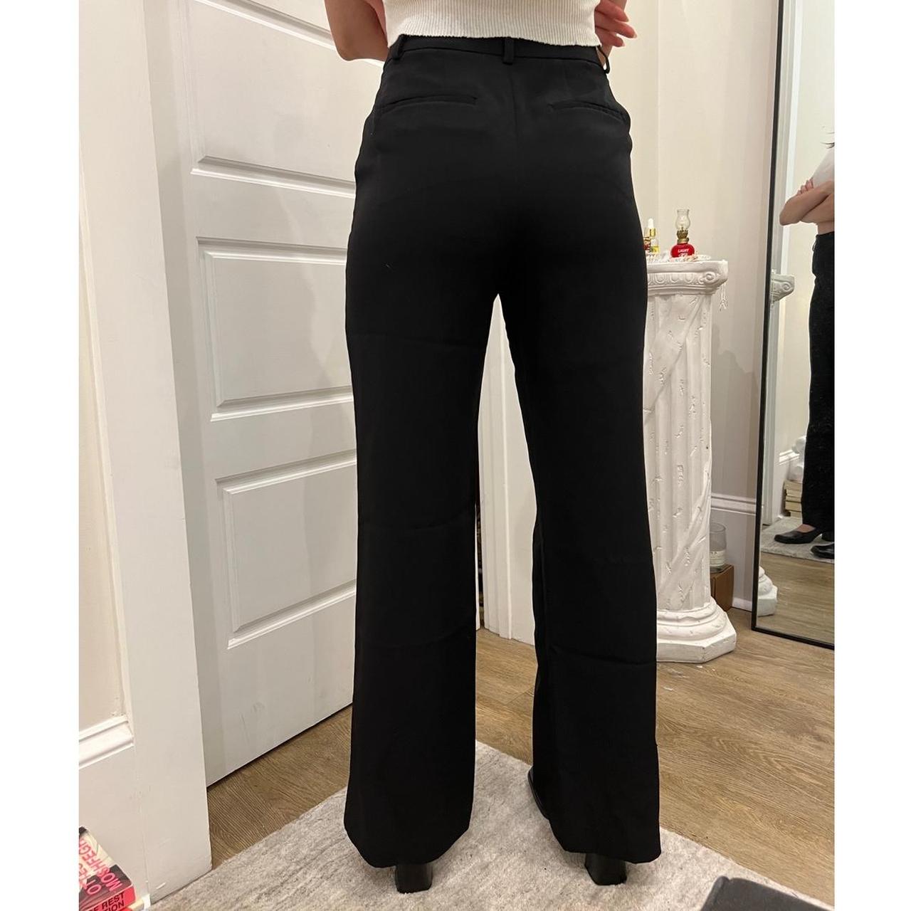 Express - black trousers/slacks Size 0R Waist:... - Depop