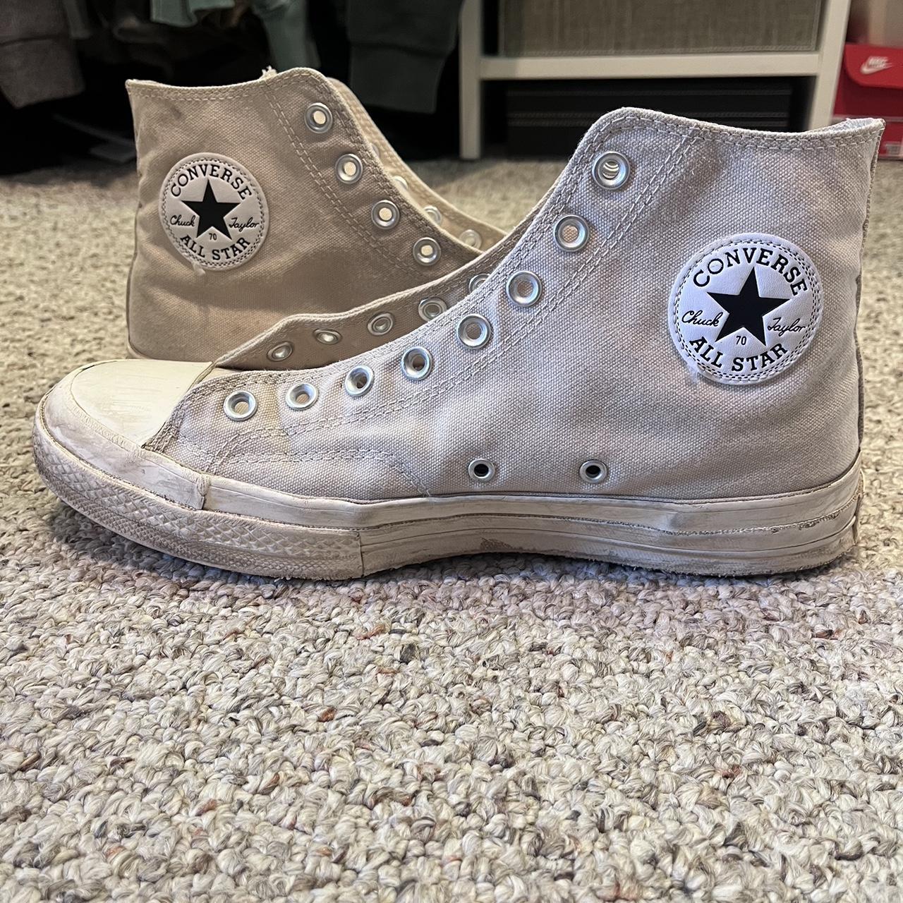 Cream Chuck 70s | Converse | Size 10 - Depop