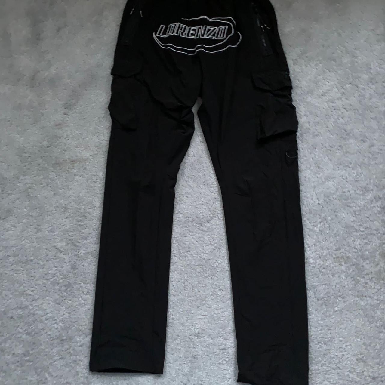 Lorenzo Veratti cargos. Black cargos, great for... - Depop