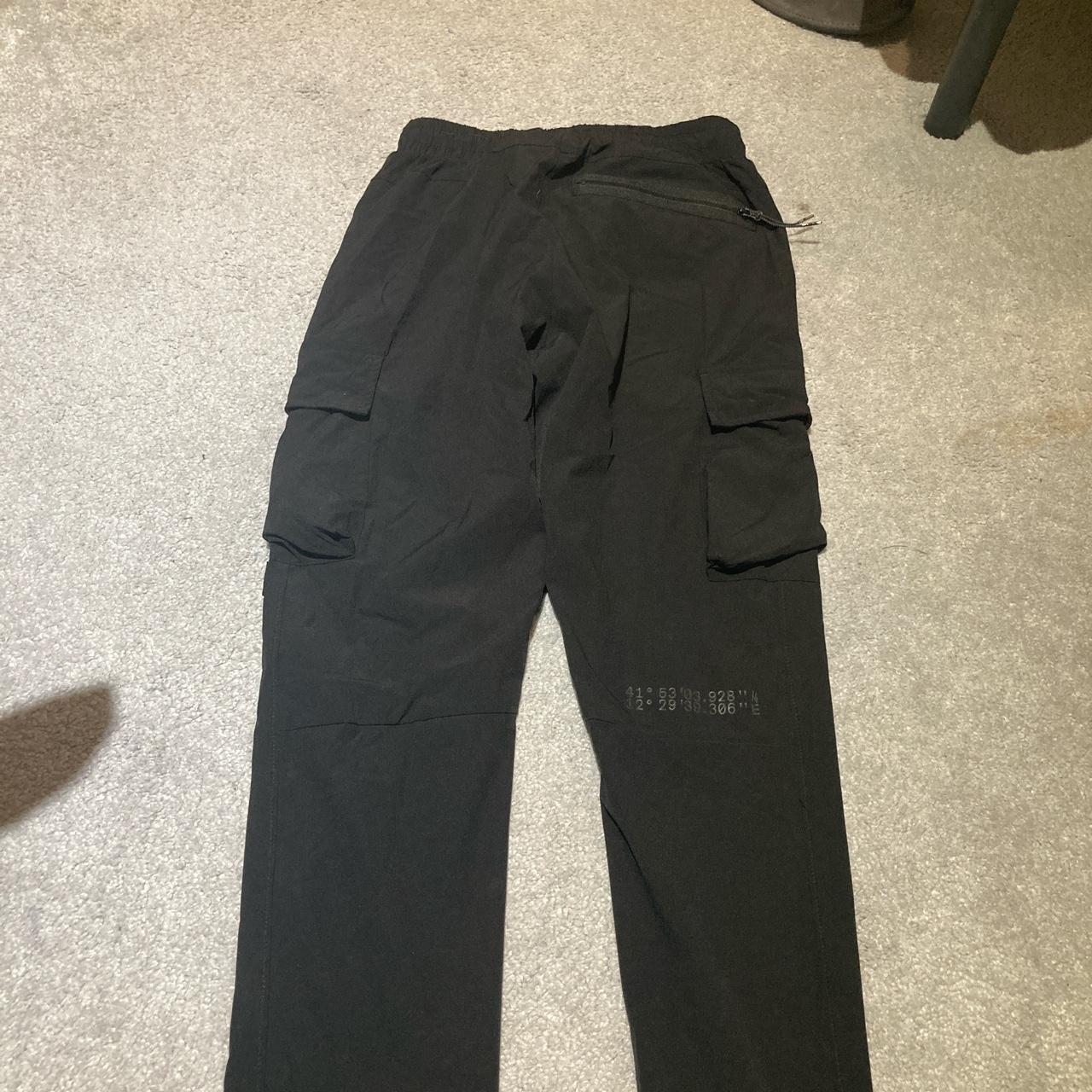 Lorenzo Veratti cargos. Black cargos, great for... - Depop