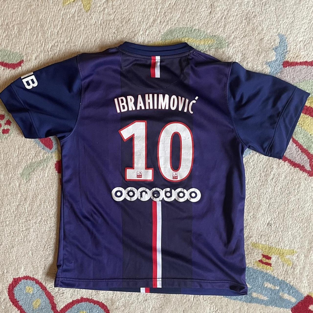 PSG kit with Ibrahimovic😍 Classic kit from their... - Depop