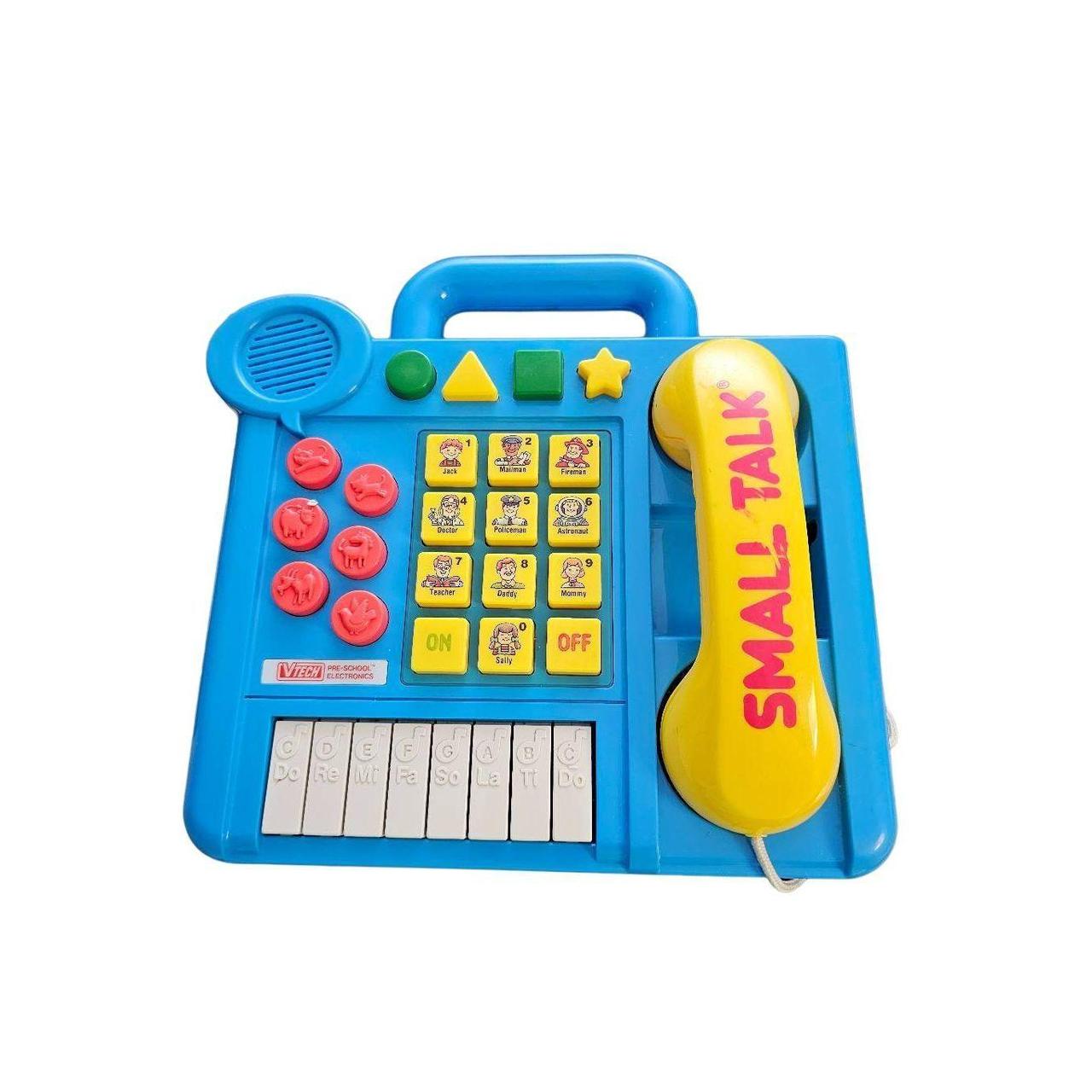 * Vintage 1988 Vtech Small Talk Phone Toy. Learning... - Depop