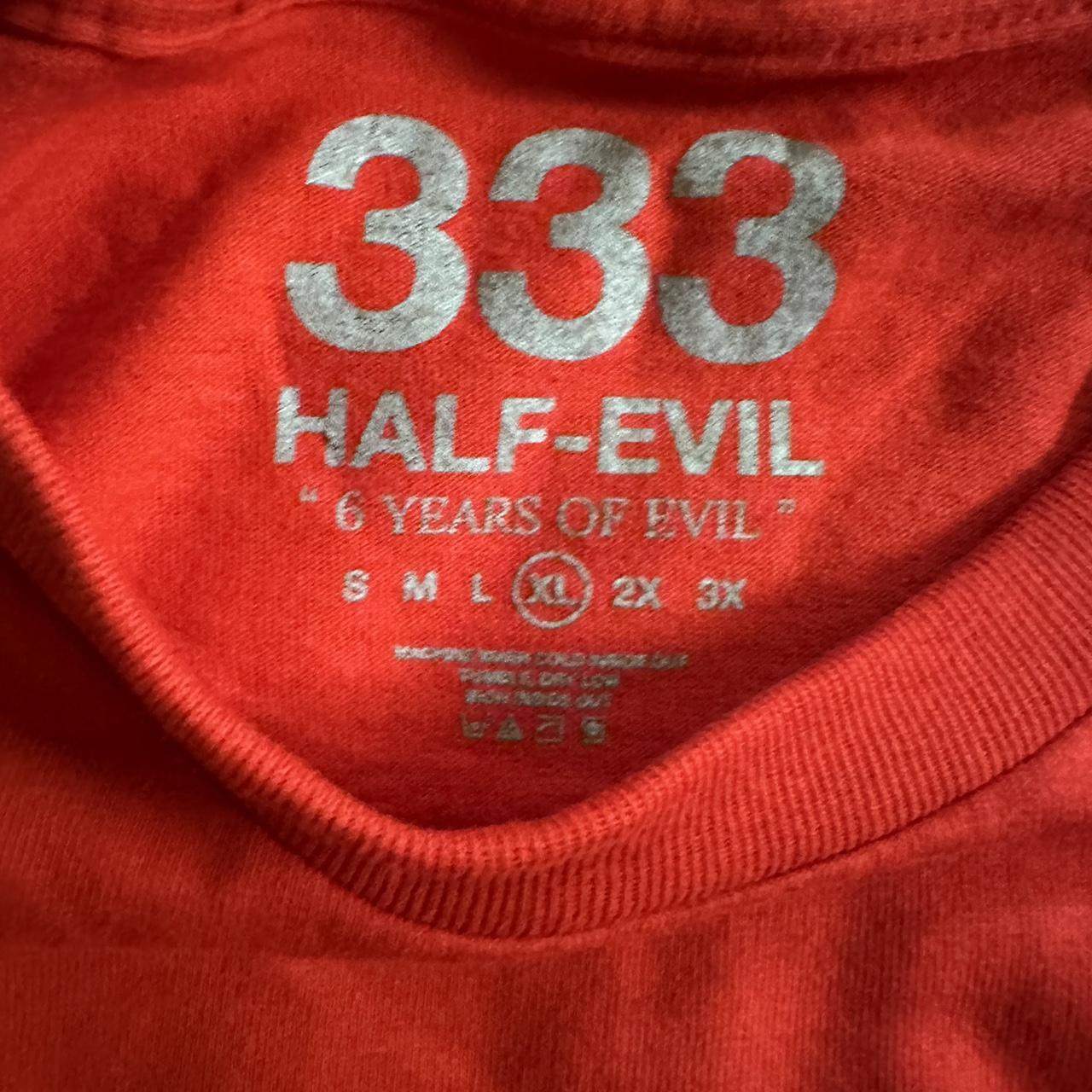 Half-Evil 6 year anniversary T-shirt Size... - Depop