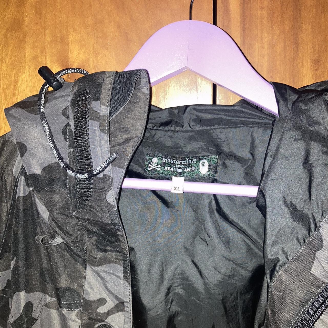 BAPE x Mastermind Japan Snowboard Jacket - Black - | Depop BAPE x Mastermind Japan Snowboard Jacket - Black - | Depop