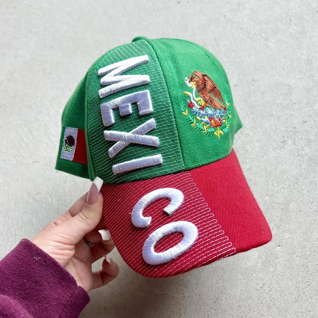🇲🇽 mexico baseball cap 🇲🇽 - coolest mexican flag hat!... - Depop
