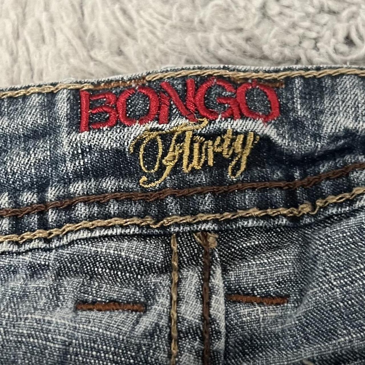 Size 27 Vintage Bongo Low Rise Flared Jeans - has... - Depop