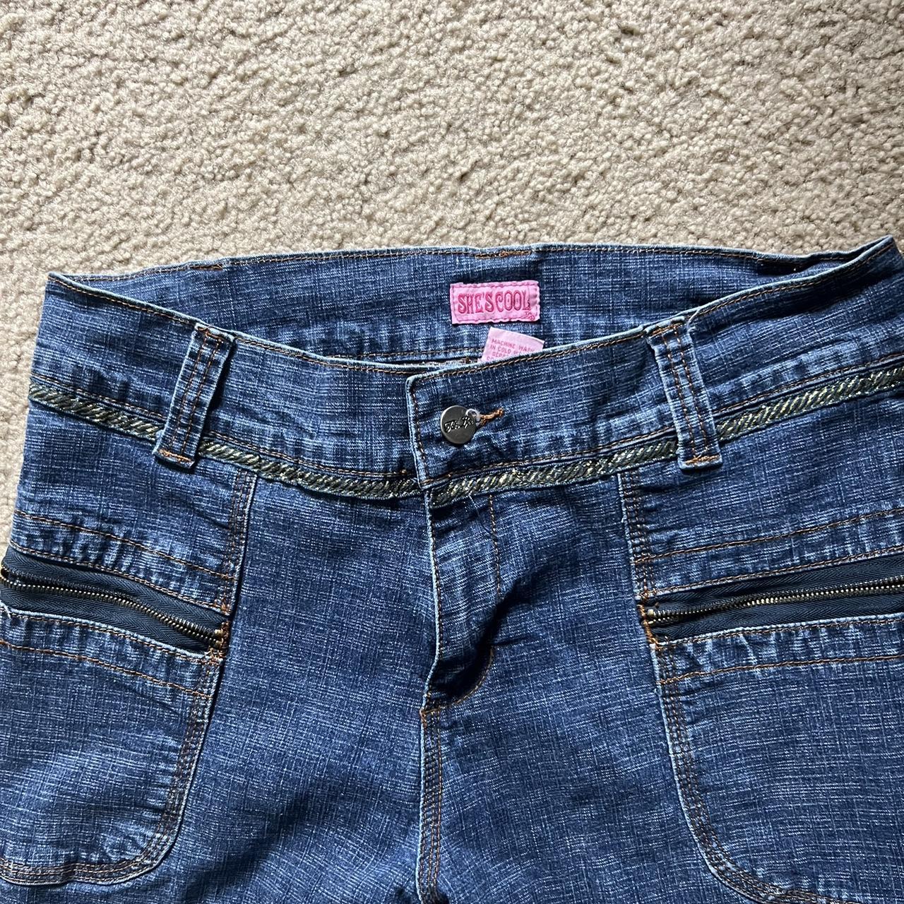 She’s cool jeans with a little flare at the bottom... - Depop