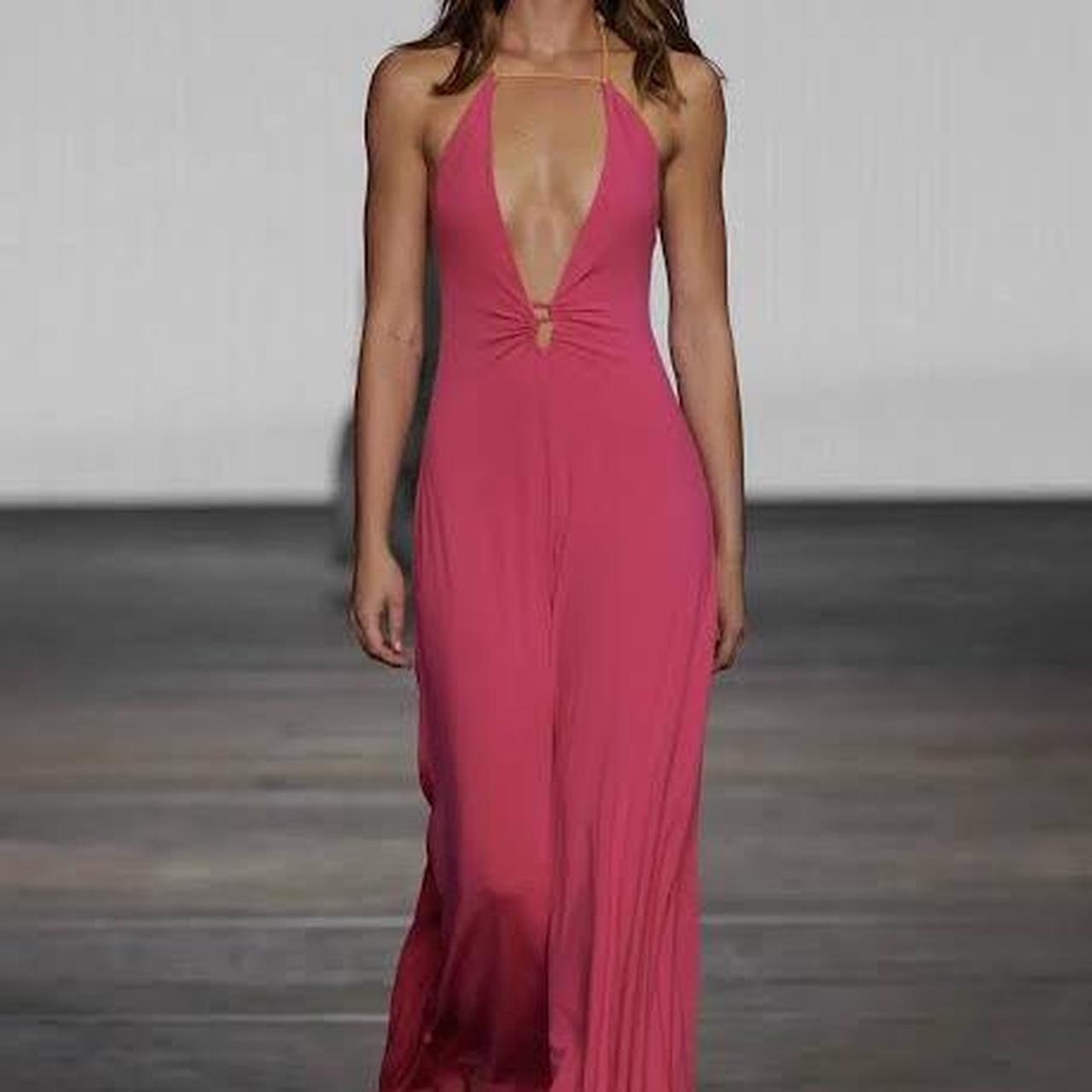 Selling pink hansen and Gretel dress only worn once... - Depop