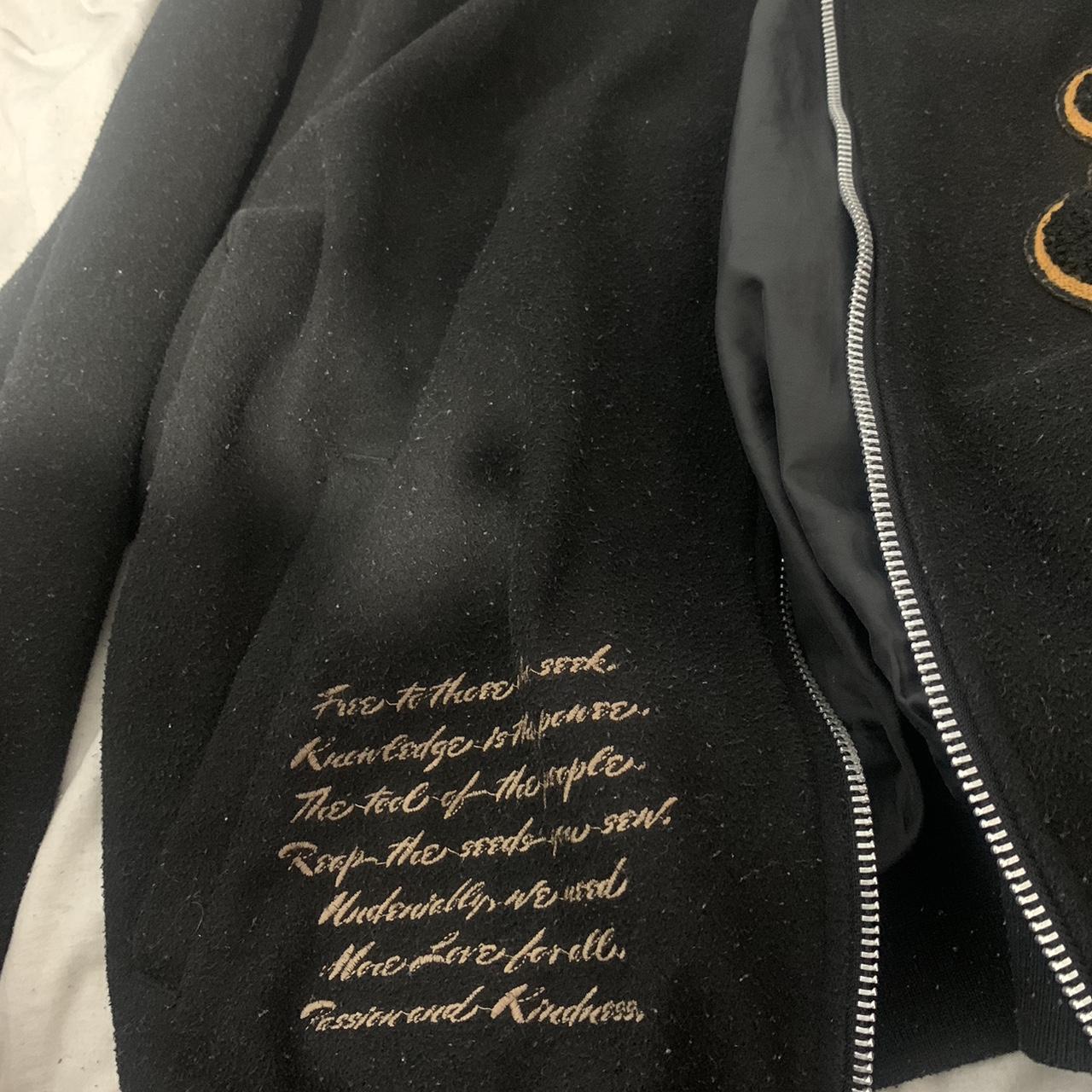 Asos letter varsity jacket bomber jacket M - Depop