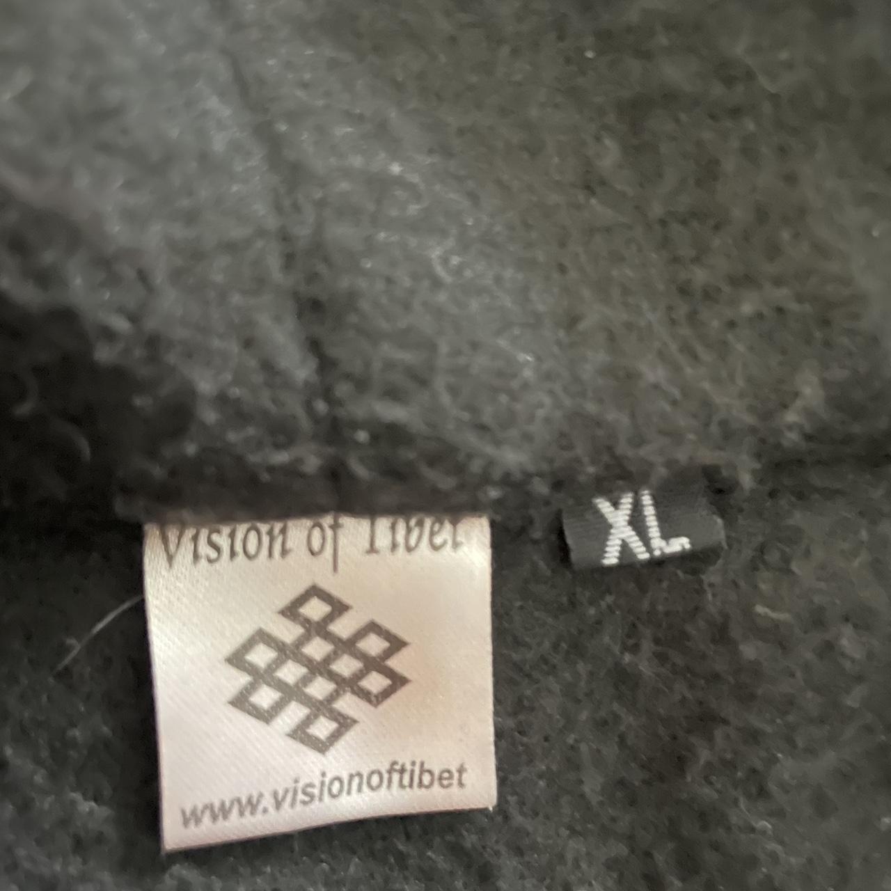 Vision Of Tibet Patchwork Hippie Jacket Full Zip W/... - Depop