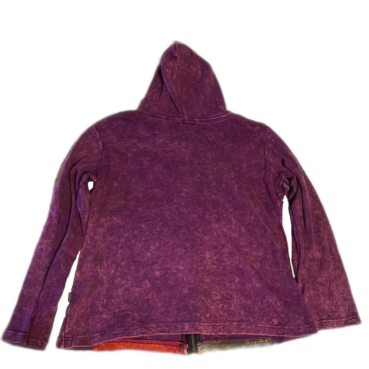 Vintage Y2K Rising International Patchwork Jacket... - Depop