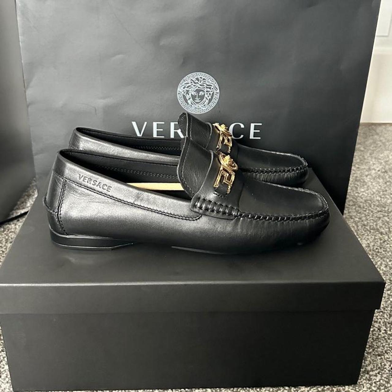 Brand new Versace men’s loafers. 100% authentic... - Depop